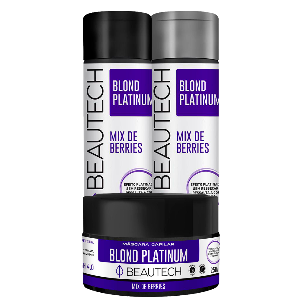 Kit Blond Platinum Beautech – Shop Shop Beauty